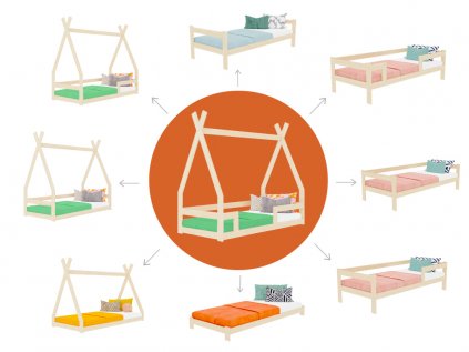 Collection of growing children's beds | Benlemi